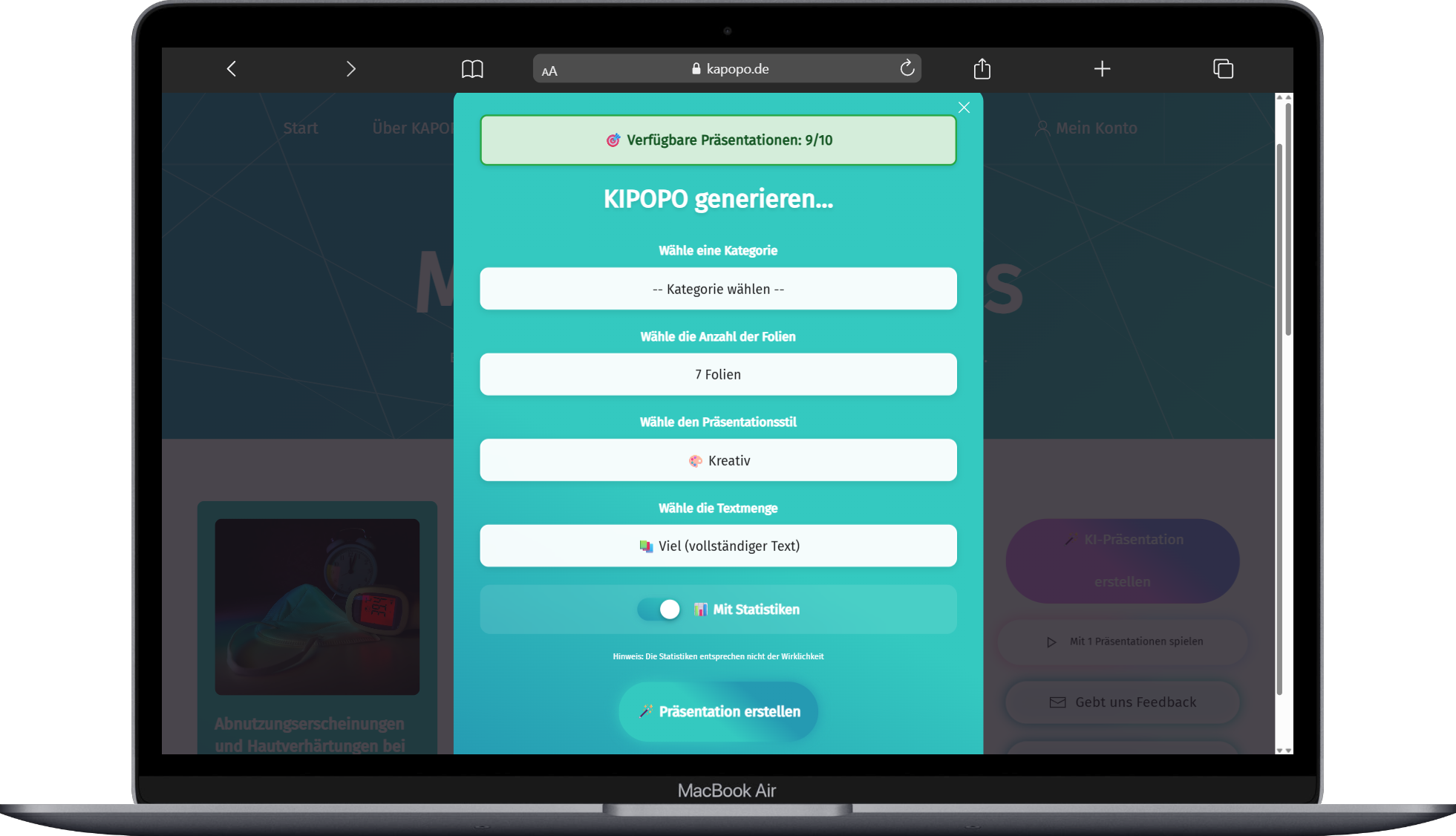 KI-generierte PowerPoint-Karaoke-Präsentationen leicht gemacht - KAPOPO ...